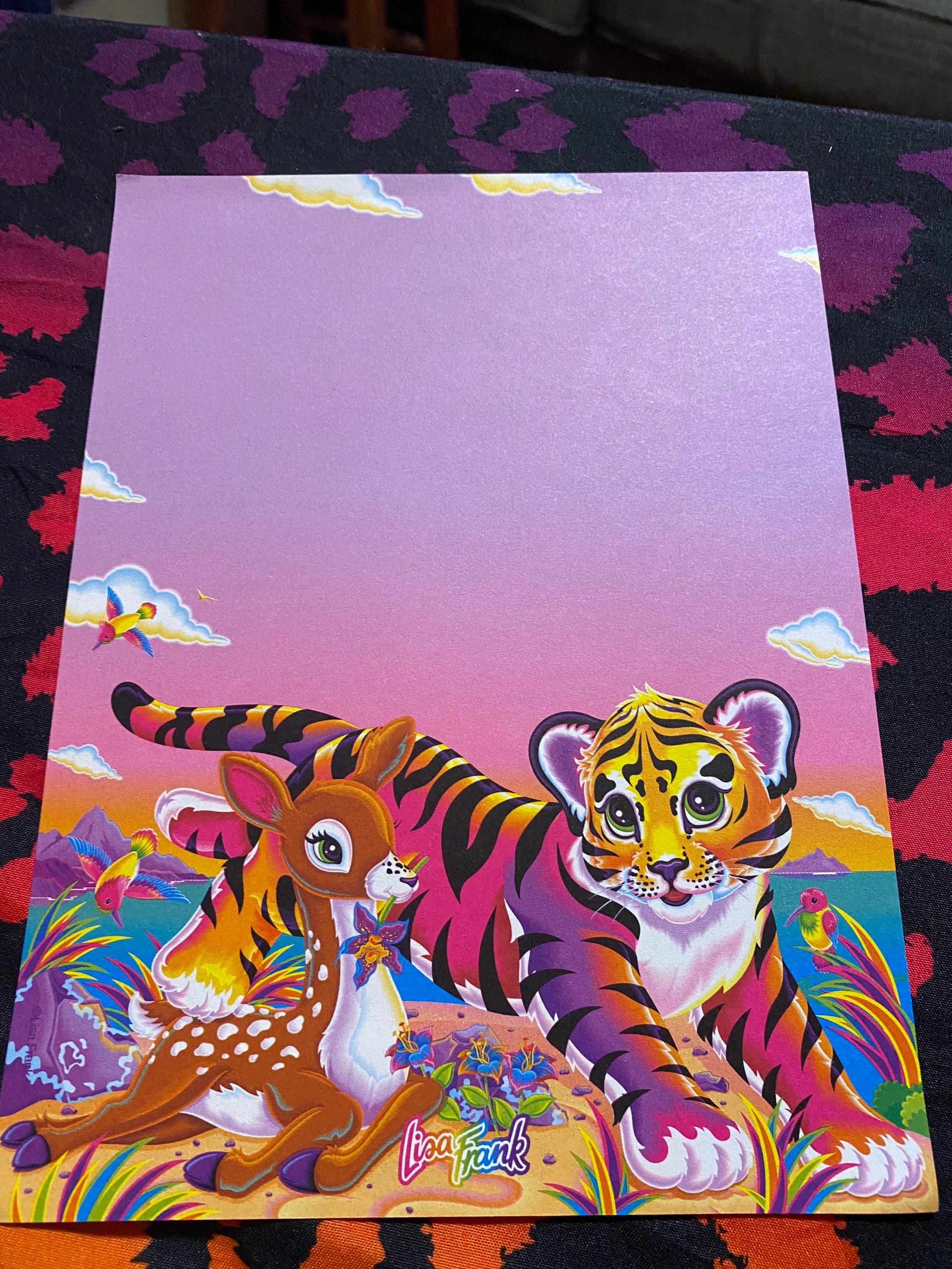 Lisa Frank Stationery Writing Sheet YOU CHOOSE - Etsy