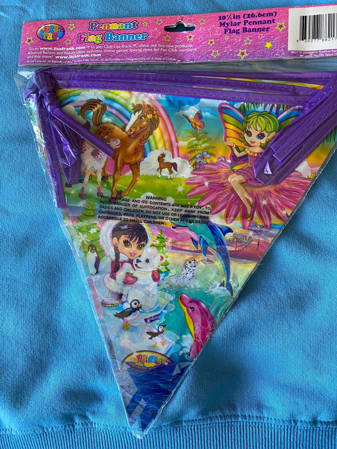 Lisa Frank Party Birthday Banner - Etsy