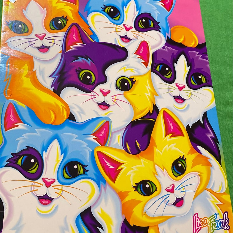 Lisa Frank Binder - Etsy