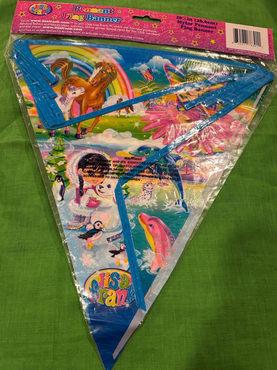 Lisa Frank Party Birthday Banner - Etsy
