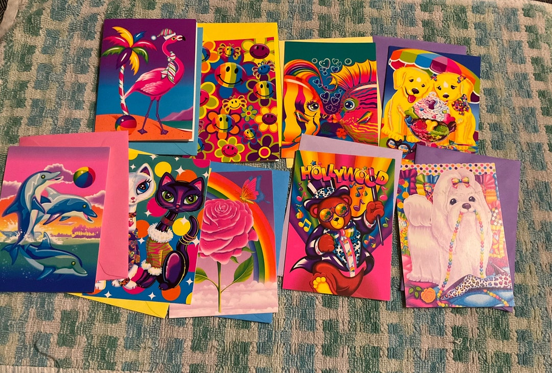 Vintage Lisa Frank Note Cards You Choose - Etsy