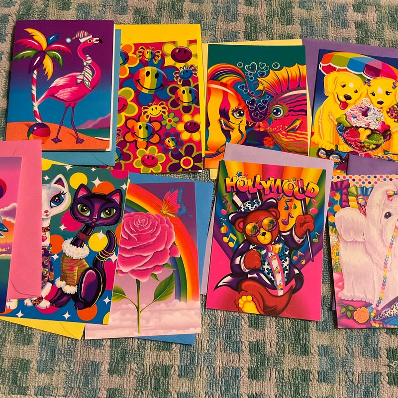 Lisa Frank Folder - Etsy