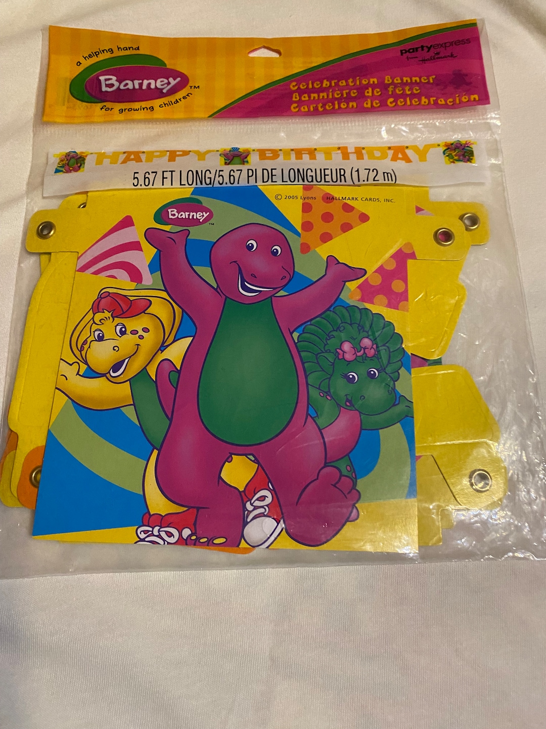 Barney and Friends Birthday Banner - Etsy