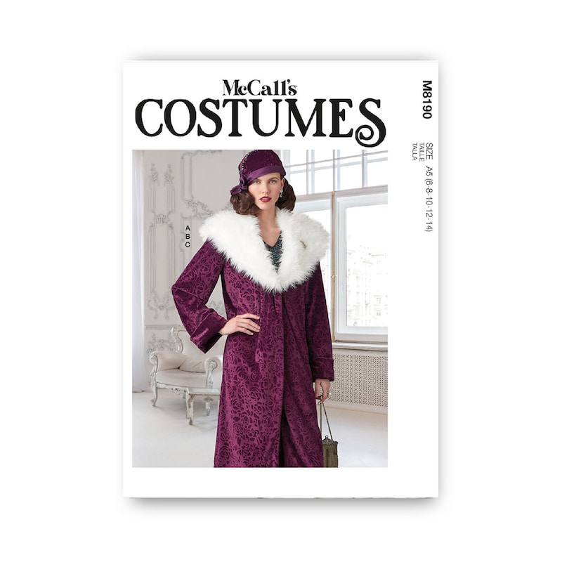 Opera Coat Pattern - Etsy