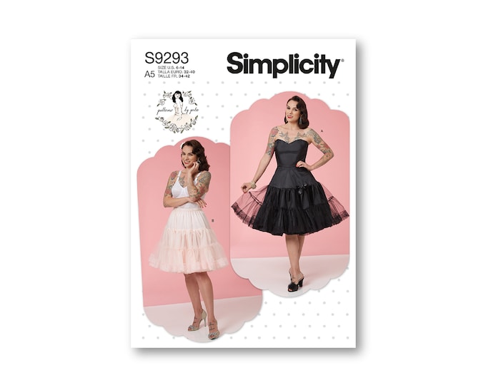 Lingerie, Corset and Petticoats by Andrea Schewe Simplicity 5006 Uncut Pattern - Etsy Canada