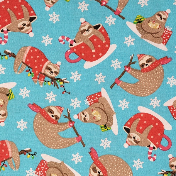Sloth Fabric - Etsy
