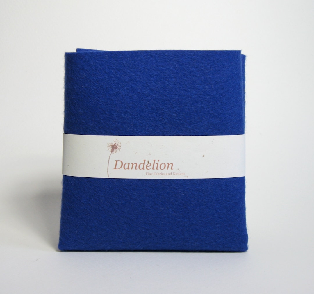 Delft Blue Felt- Wool Blend- 2 Sizes Available - Etsy