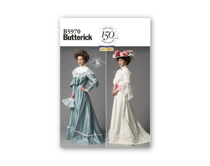 Regency Dress Burda Pattern Fitted Empire Bodice With Gathered Cap ...