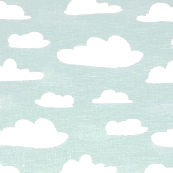 Cloud Print Fabric - Etsy