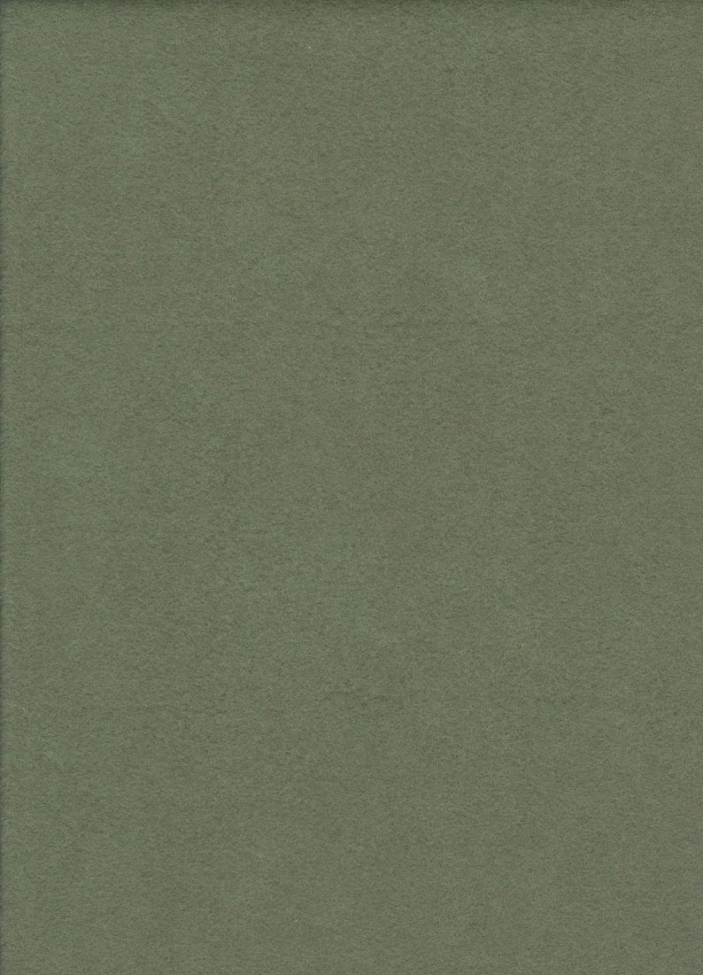 Moss Green Felt- Wool Blend- 2 Sizes Available - Etsy Canada