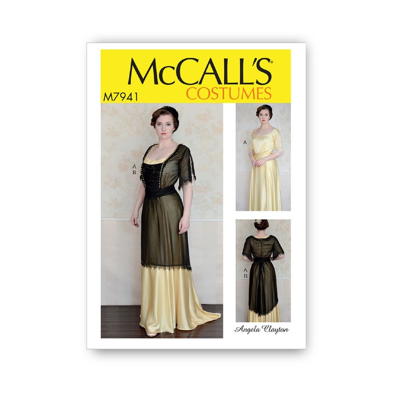 Edwardian Dress Pattern - Etsy