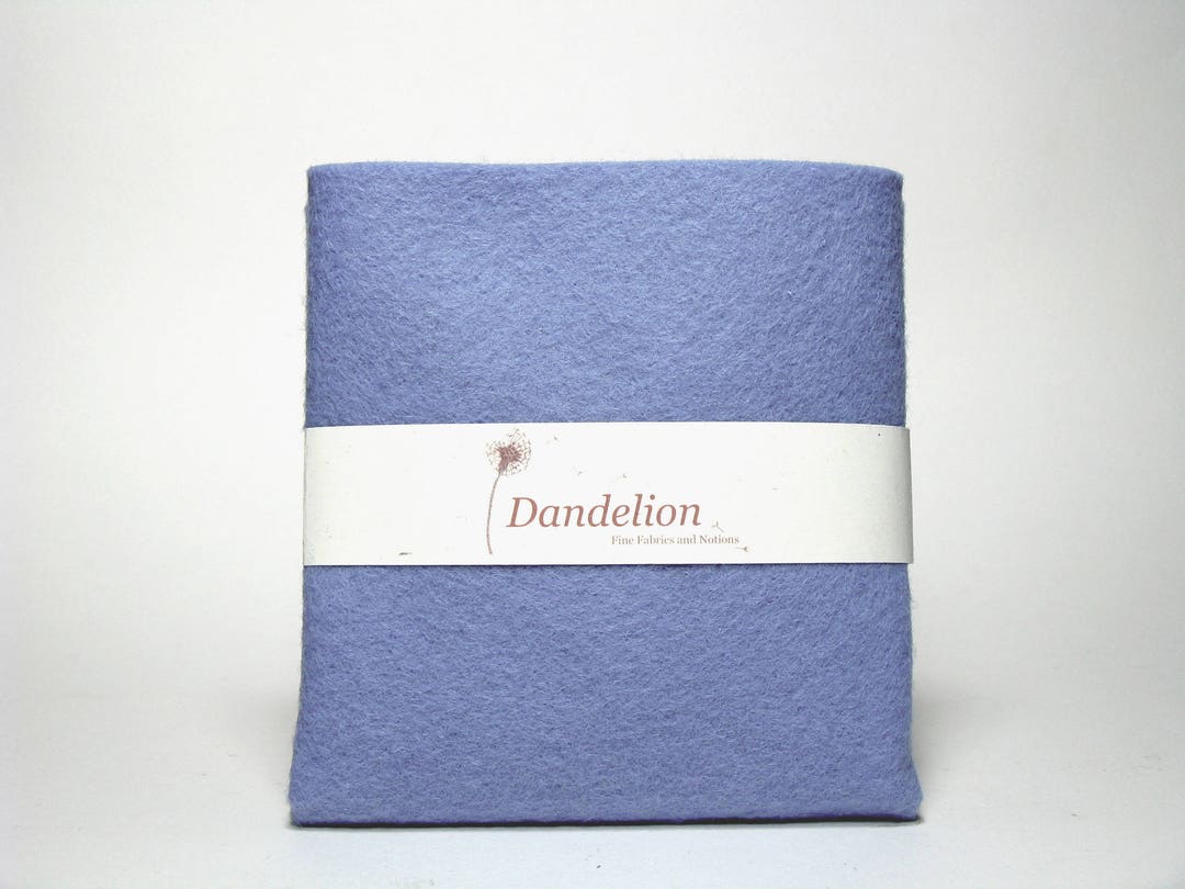 Chambray Blue Felt- Wool Blend- 2 Sizes Available - Etsy