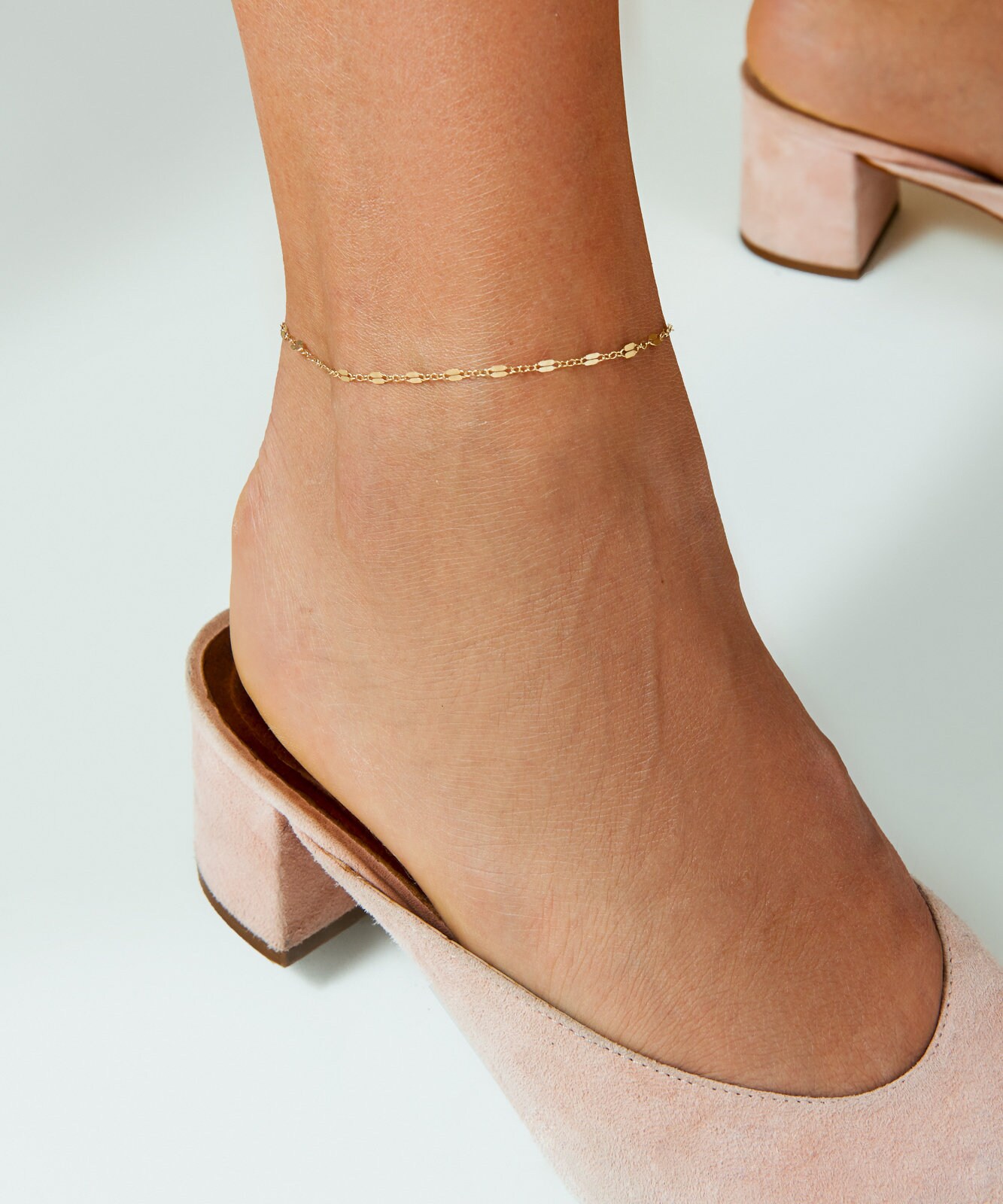 Chain Anklet Delicate Lace Anklet Chain Dainty Gold Anklet - Etsy