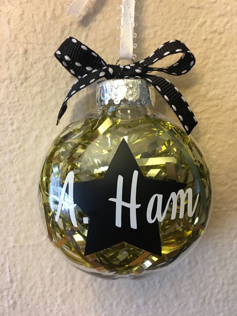 Hamilton Inspired Christmas Ornament Hamilton Musical - Etsy