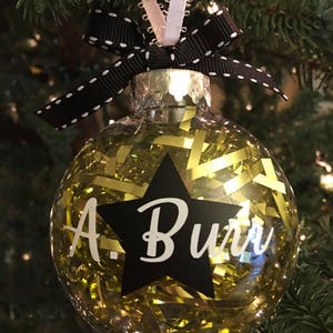 Hamilton Inspired Christmas Ornament, Hamilton Musical, Alexander ...