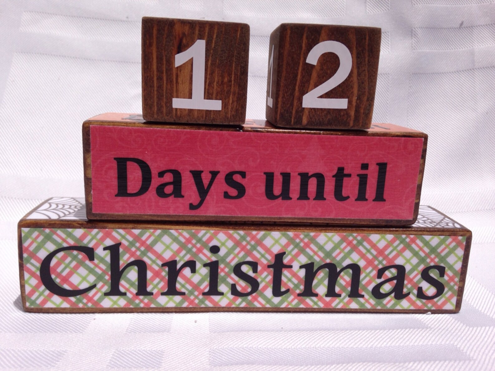 Mini 4 in 1 Event/holiday Countdown Blocks-christmas - Etsy