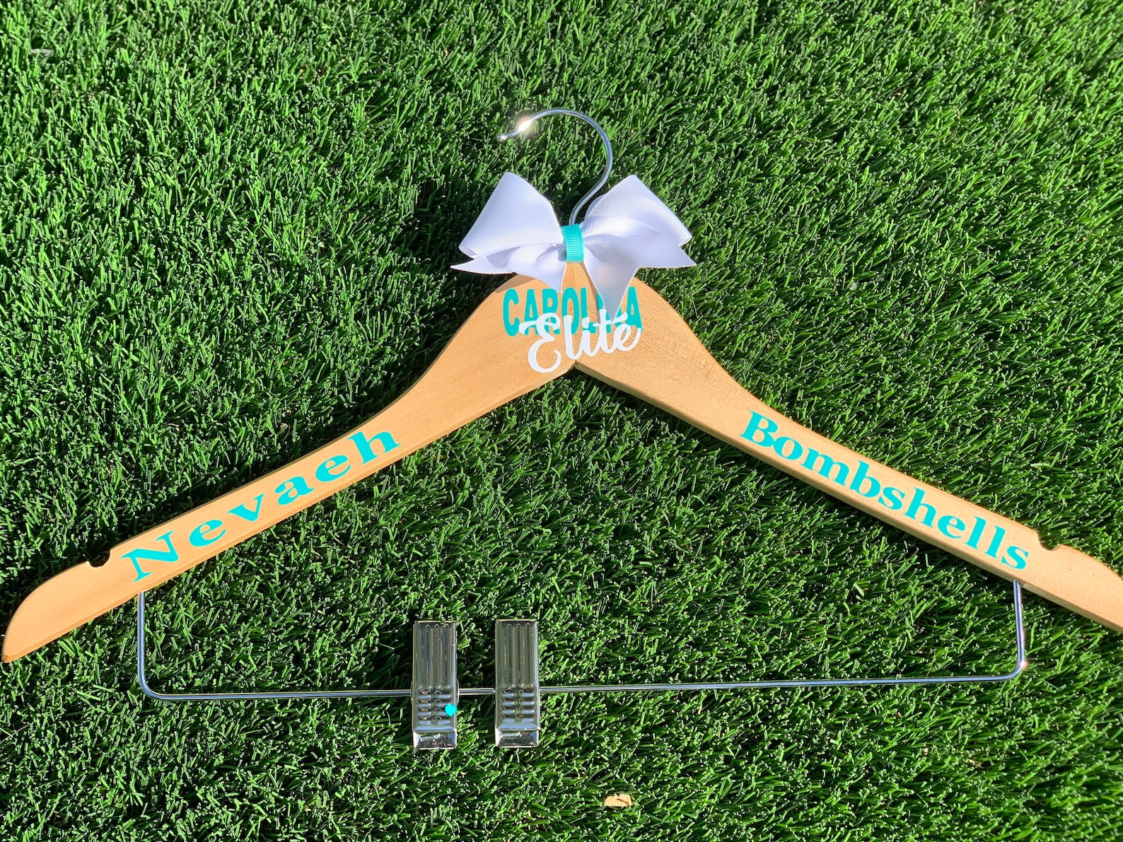 Personalized Cheer Uniform Hanger Cheer Gift Cheerleading | Etsy