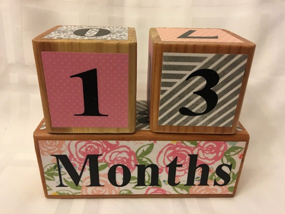 Milestone Blocks for Baby and Pregnancy: Maternity Photo Prop | Etsy