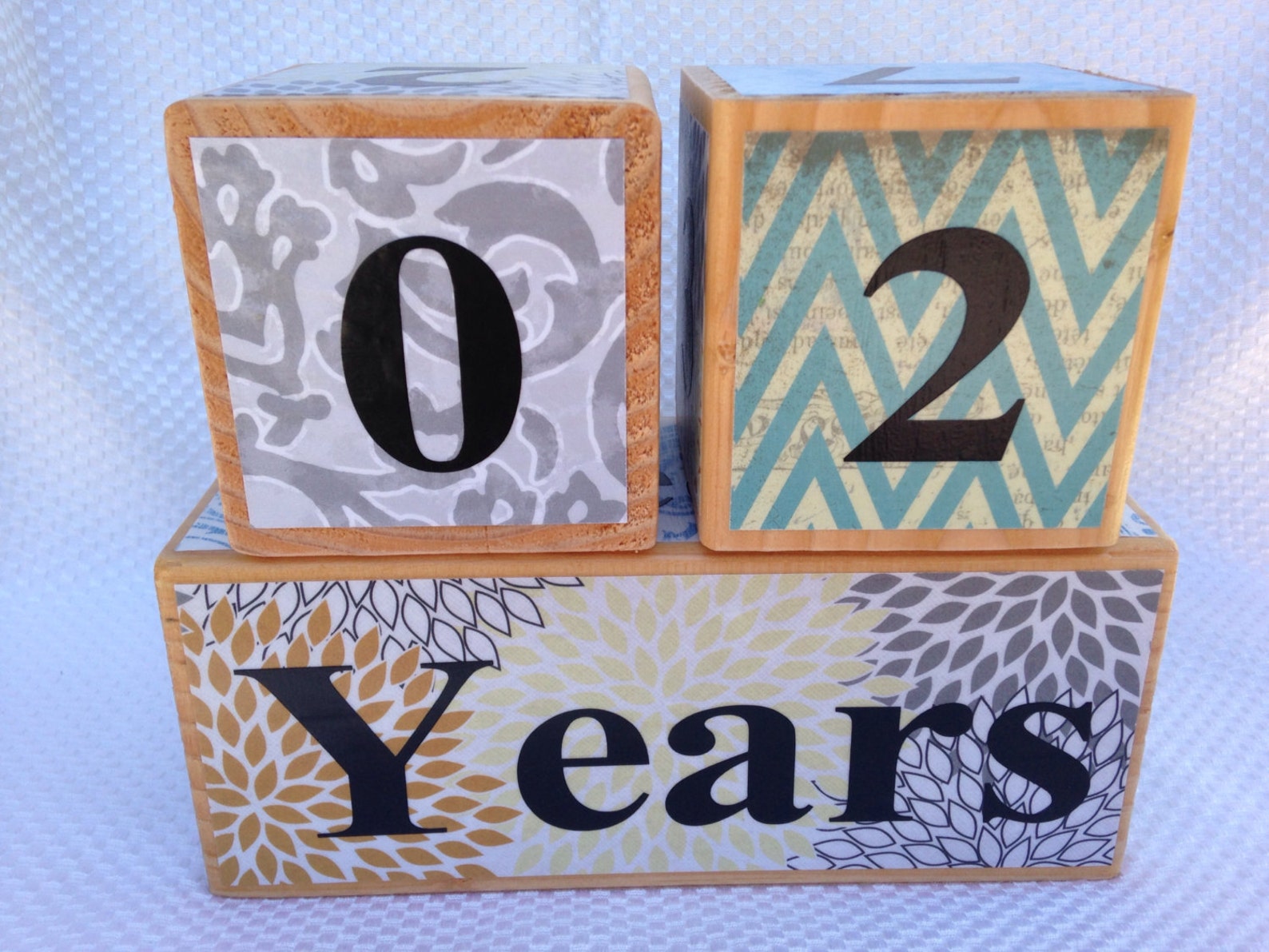 Custom Milestone Blocks for Baby and Pregnancy: Cream and | Etsy