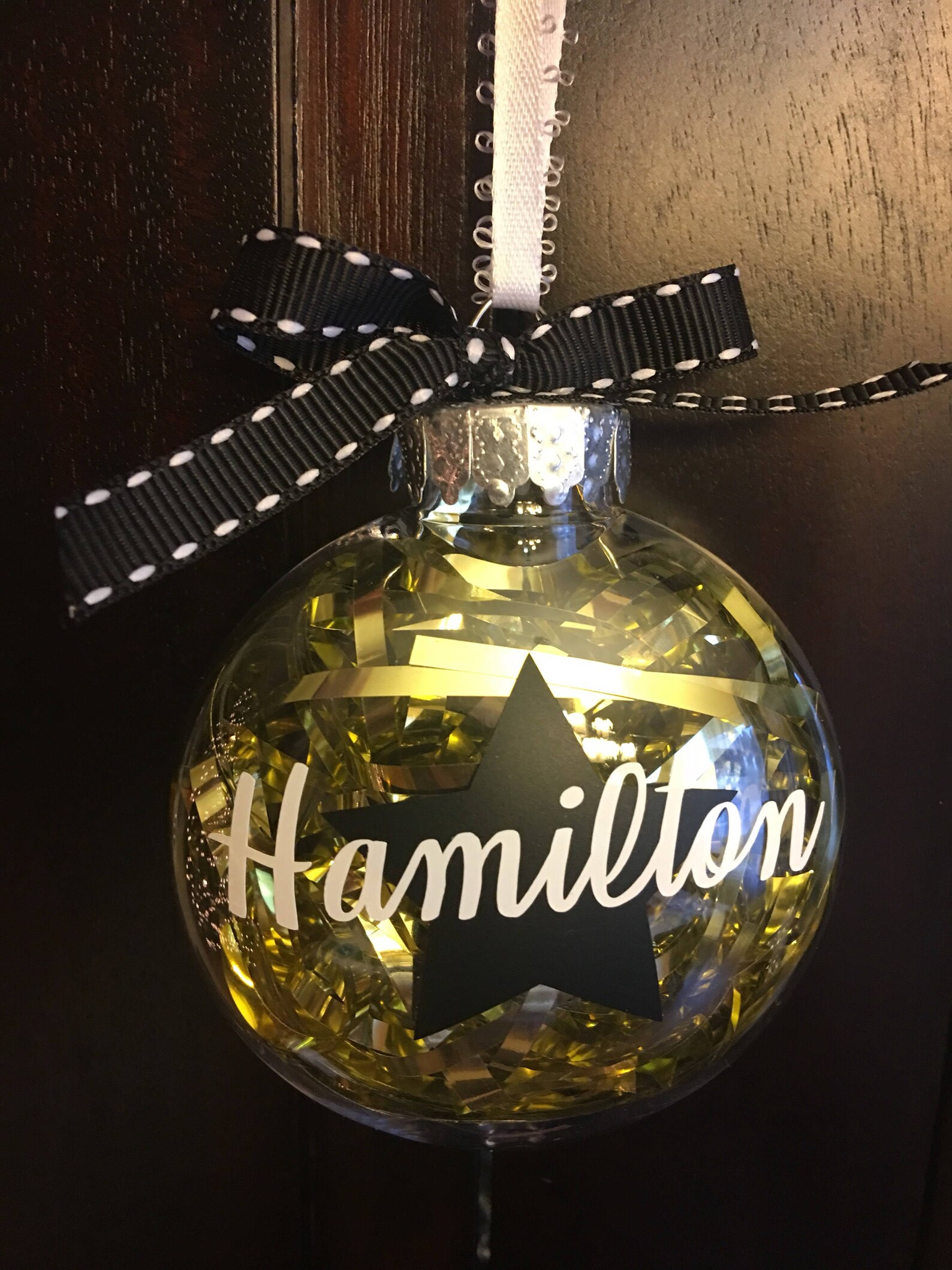Hamilton Inspired Christmas Ornament Hamilton Musical | Etsy