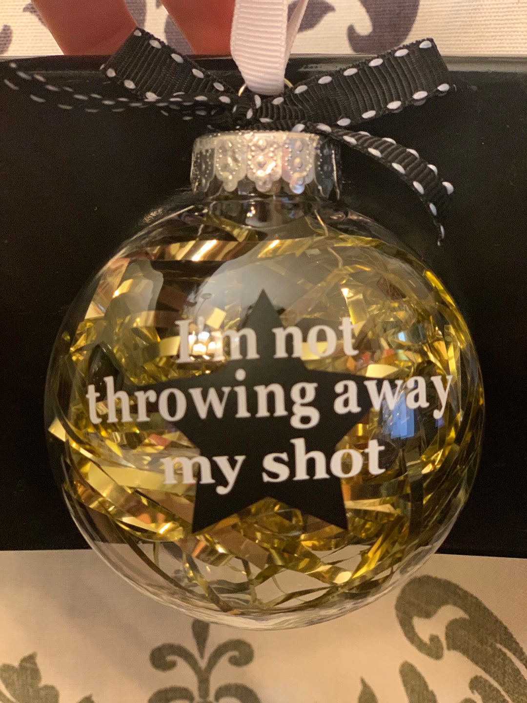 Order by Dec. 18 to Have by Xmas, Hamilton Inspired Christmas Ornament ...
