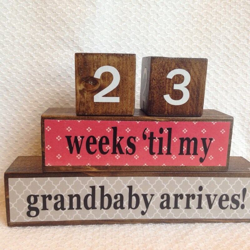 Countdown Blocks - Etsy