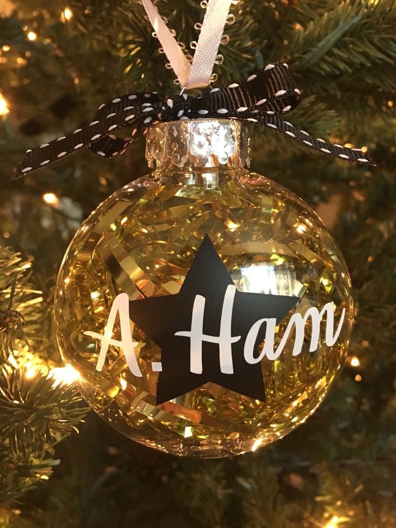 Hamilton Inspired Christmas Ornament Hamilton Musical - Etsy