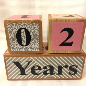 Milestone Blocks for Baby and Pregnancy: Maternity Photo Prop - Wooden ...