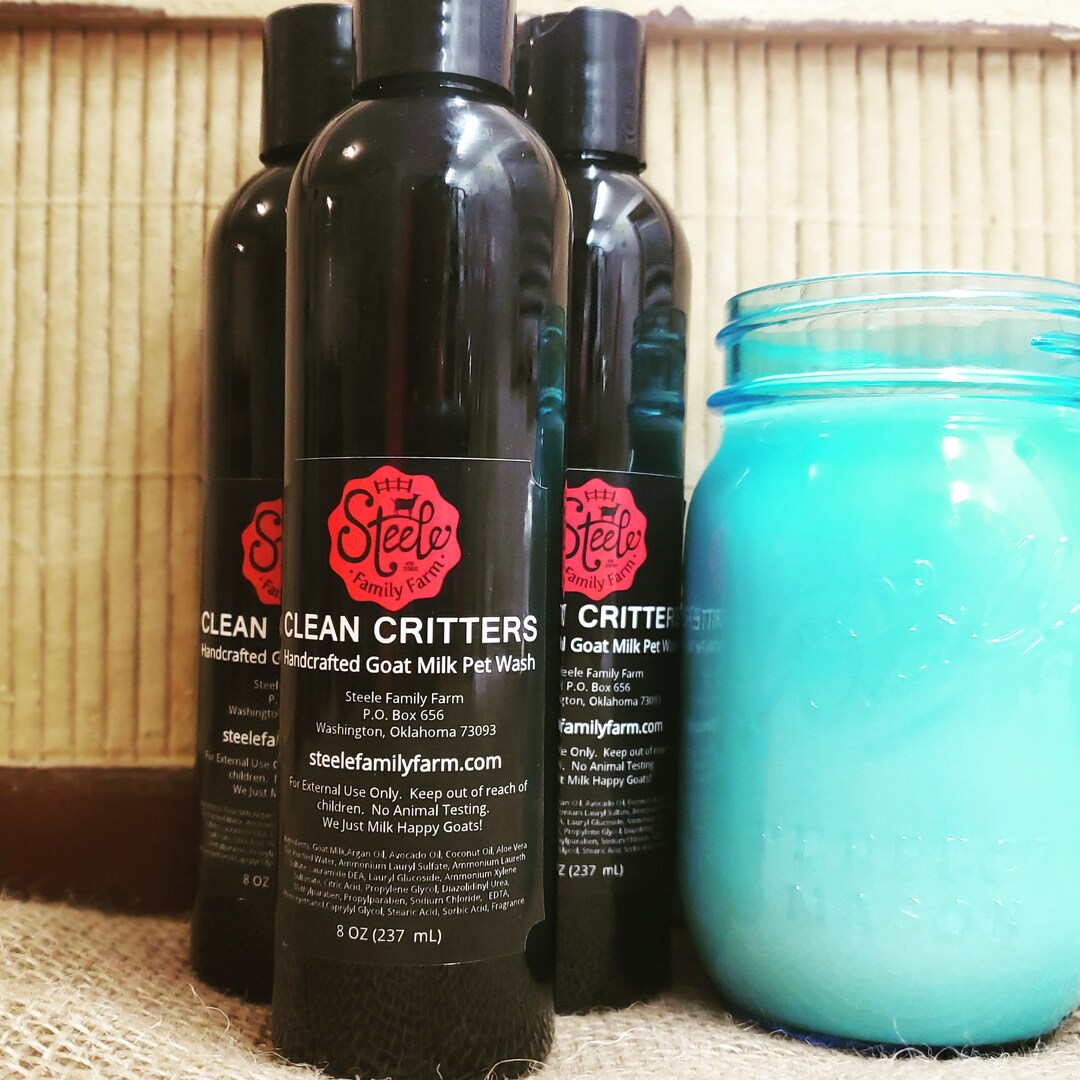 Clean Critters Handcrafted Goat Milk Pet Wash - Etsy