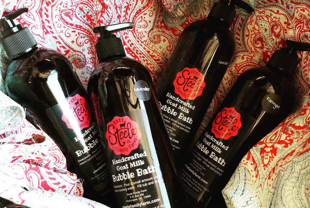 Handcrafted Goat Milk Bubble Bath - Etsy