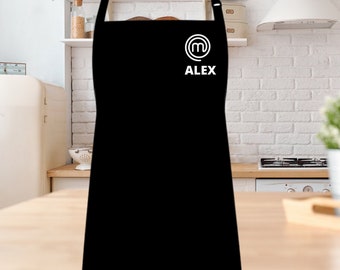 Masterchef Apron Black - Etsy