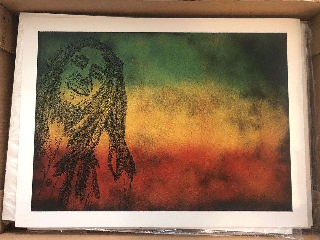 Bob Marley Print - Etsy