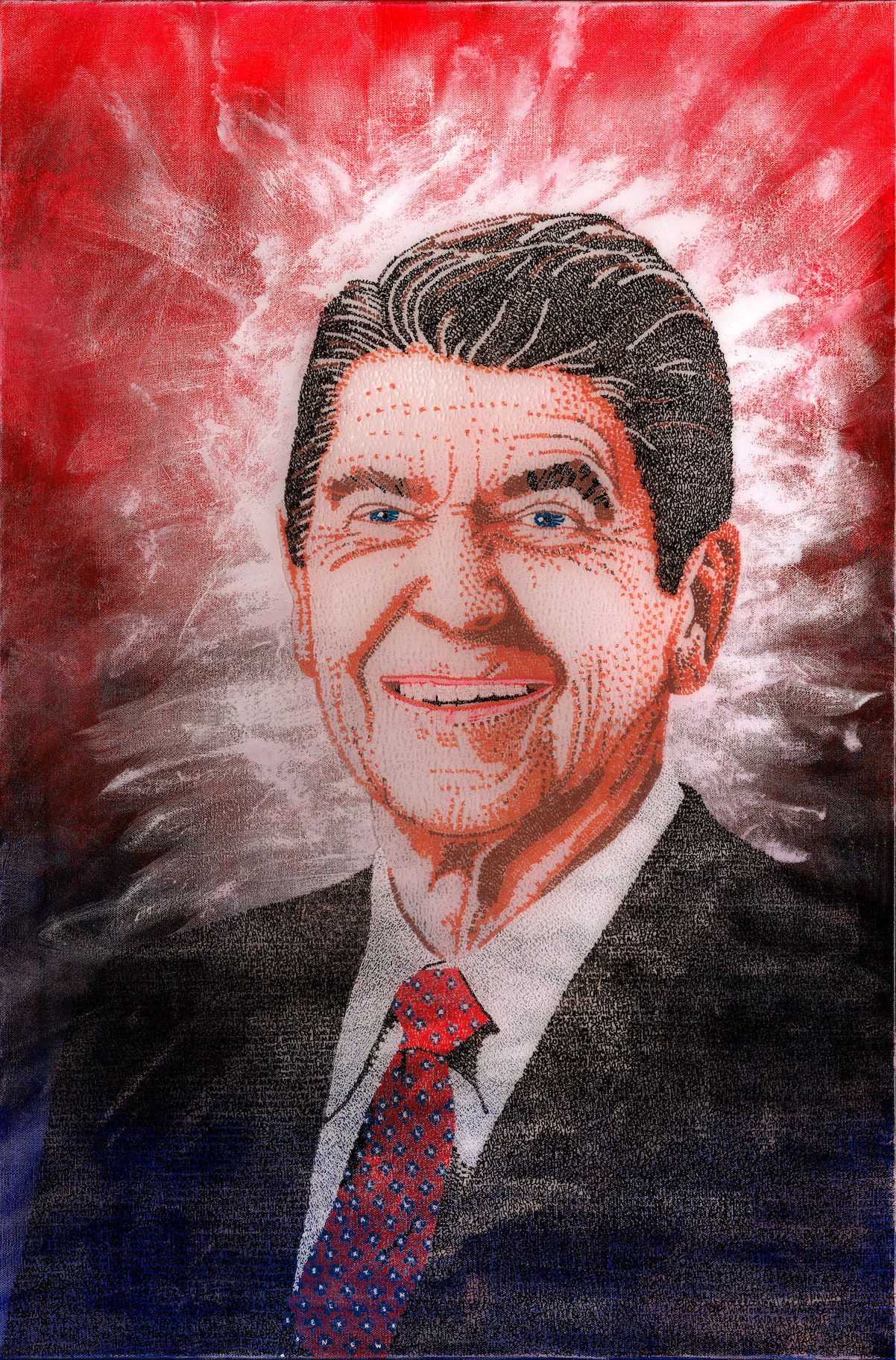 Ronald Reagan Fine Art Print | Etsy