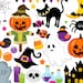 Halloween Clip Art - Clipart for Personal and Commercial Use - Etsy