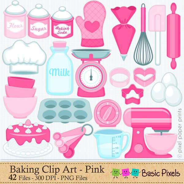 Baking Clip Art - Etsy