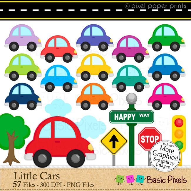 Car Clipart Digital Clip Art Cars Personal and | Etsy
