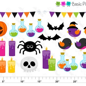 Halloween Clip Art - Clipart for Personal and Commercial Use - Etsy