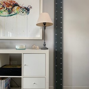 Railings Giant Ruler Height Chart, Wooden Growth Height Measuring ...