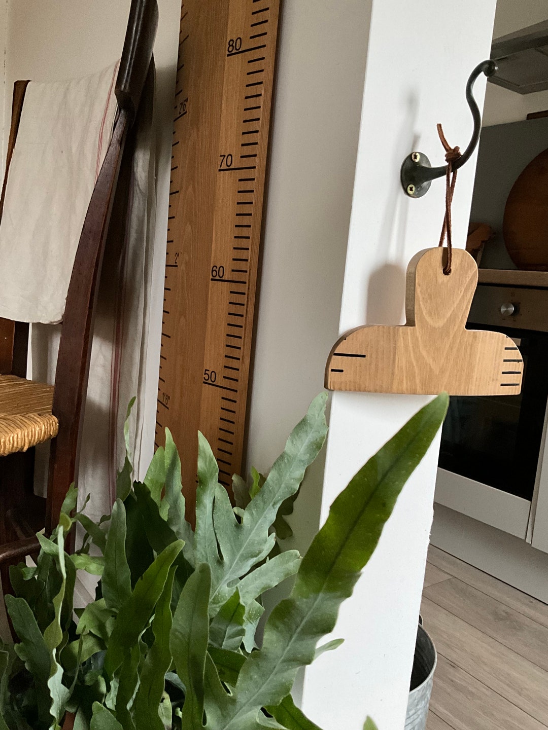 The Marker, the Measurer, Handmade Wooden Tool for Measuring Heights ...