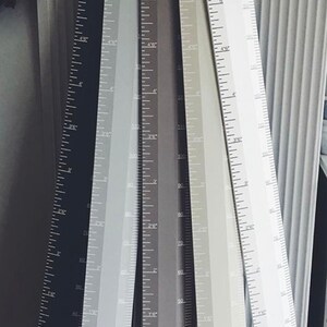 Railings Giant Ruler Height Chart, Wooden Growth Height Measuring ...