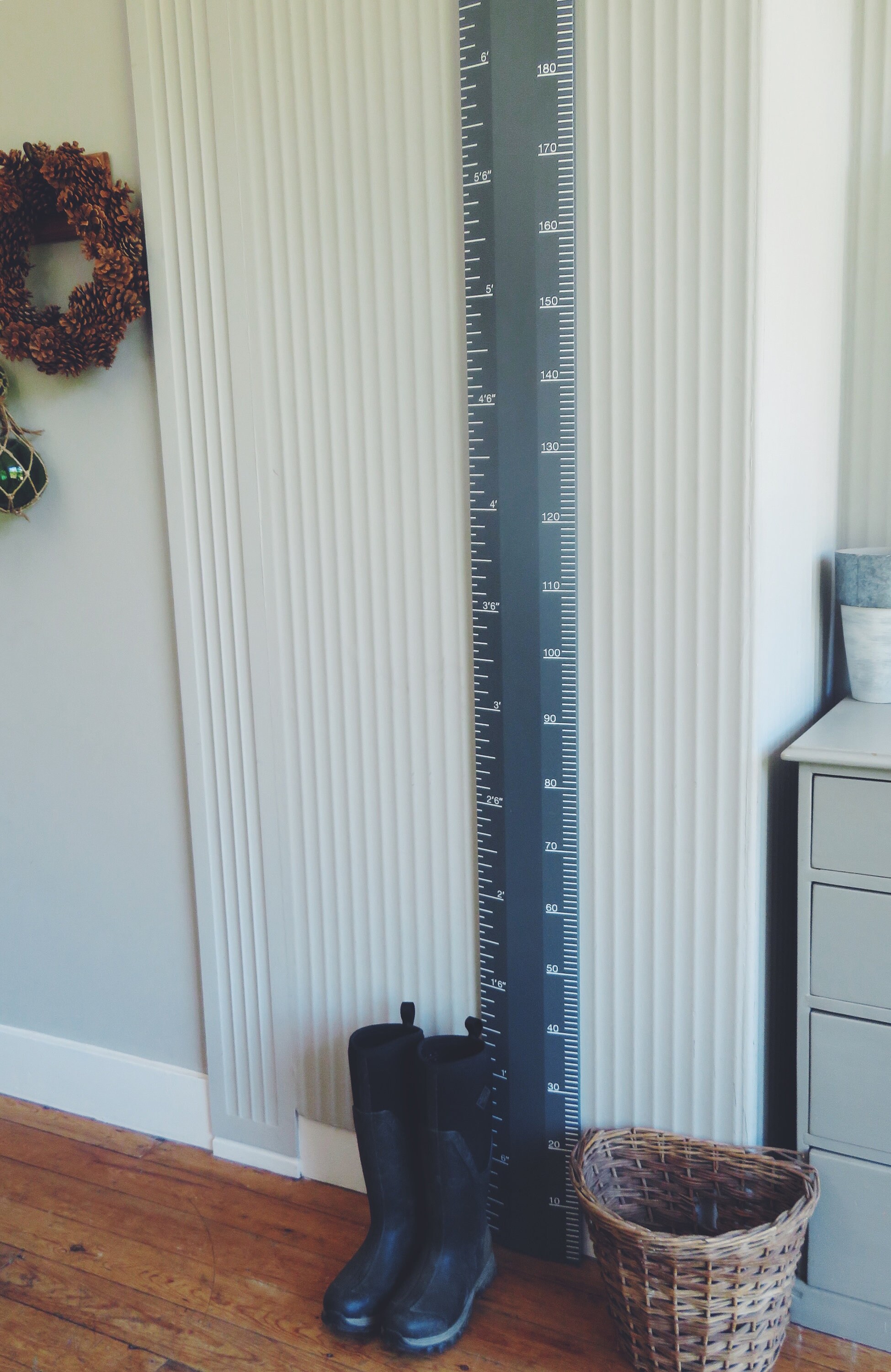 Railings Giant Ruler Height Chart wooden Growth Chart Height - Etsy UK