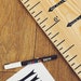 Growth Chart Add-on/24 Vinyl Stickers/height Markers/ Vinyl Markers for ...