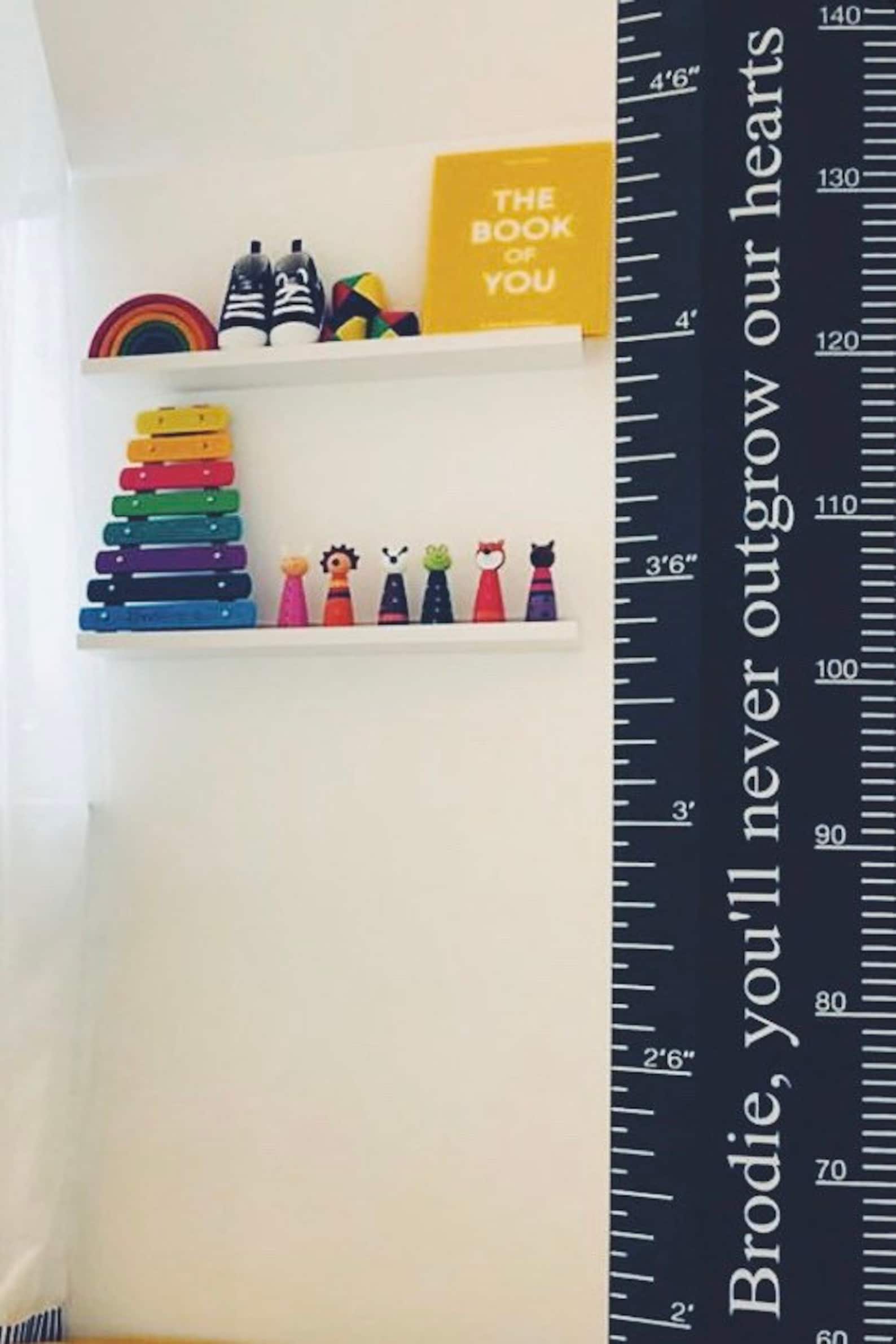 Railings Giant Ruler Height Chart wooden Growth Chart Height - Etsy UK
