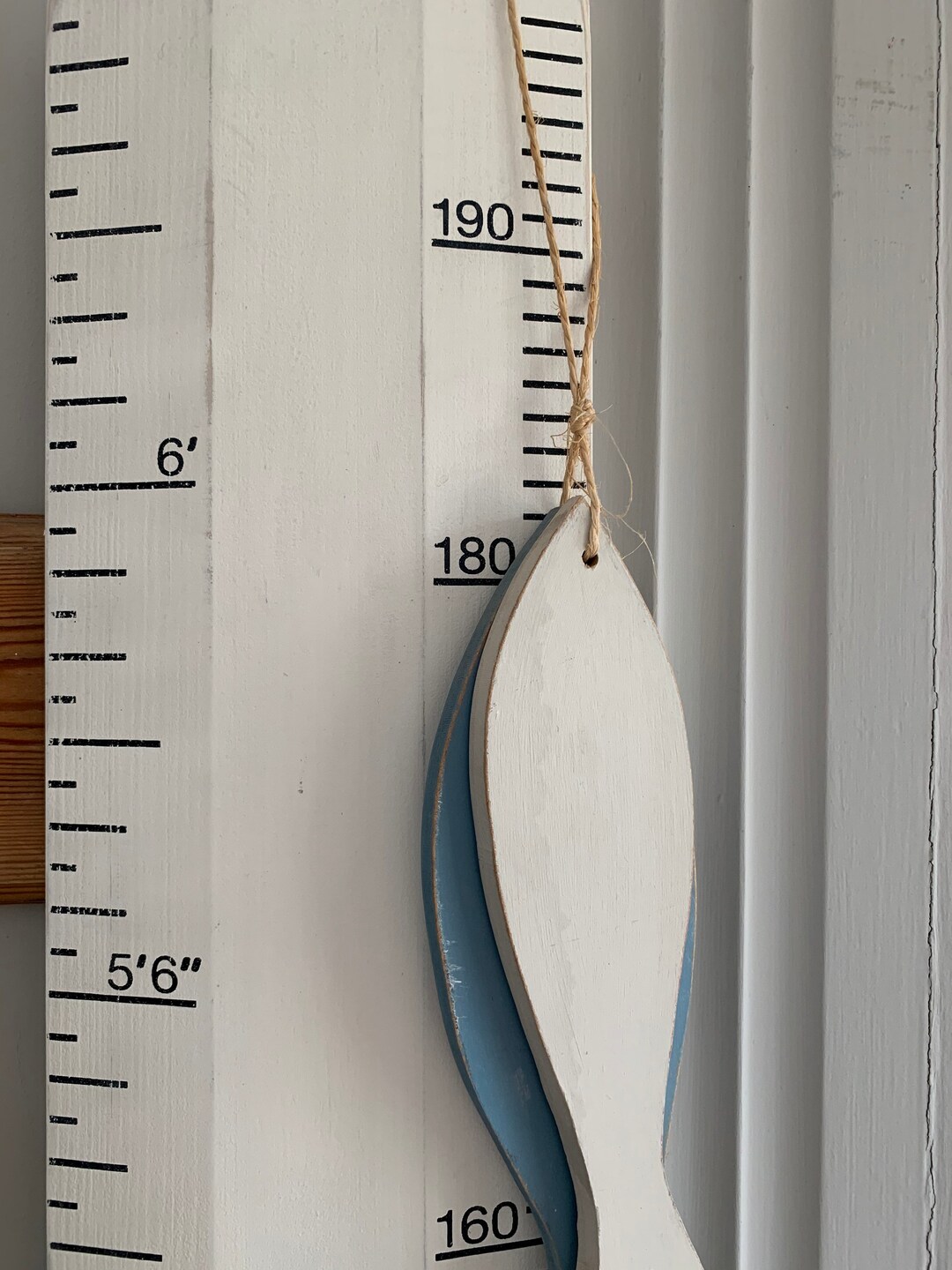 Distressed Giant Ruler Height Chart ,wooden Growth Chart, Height ...