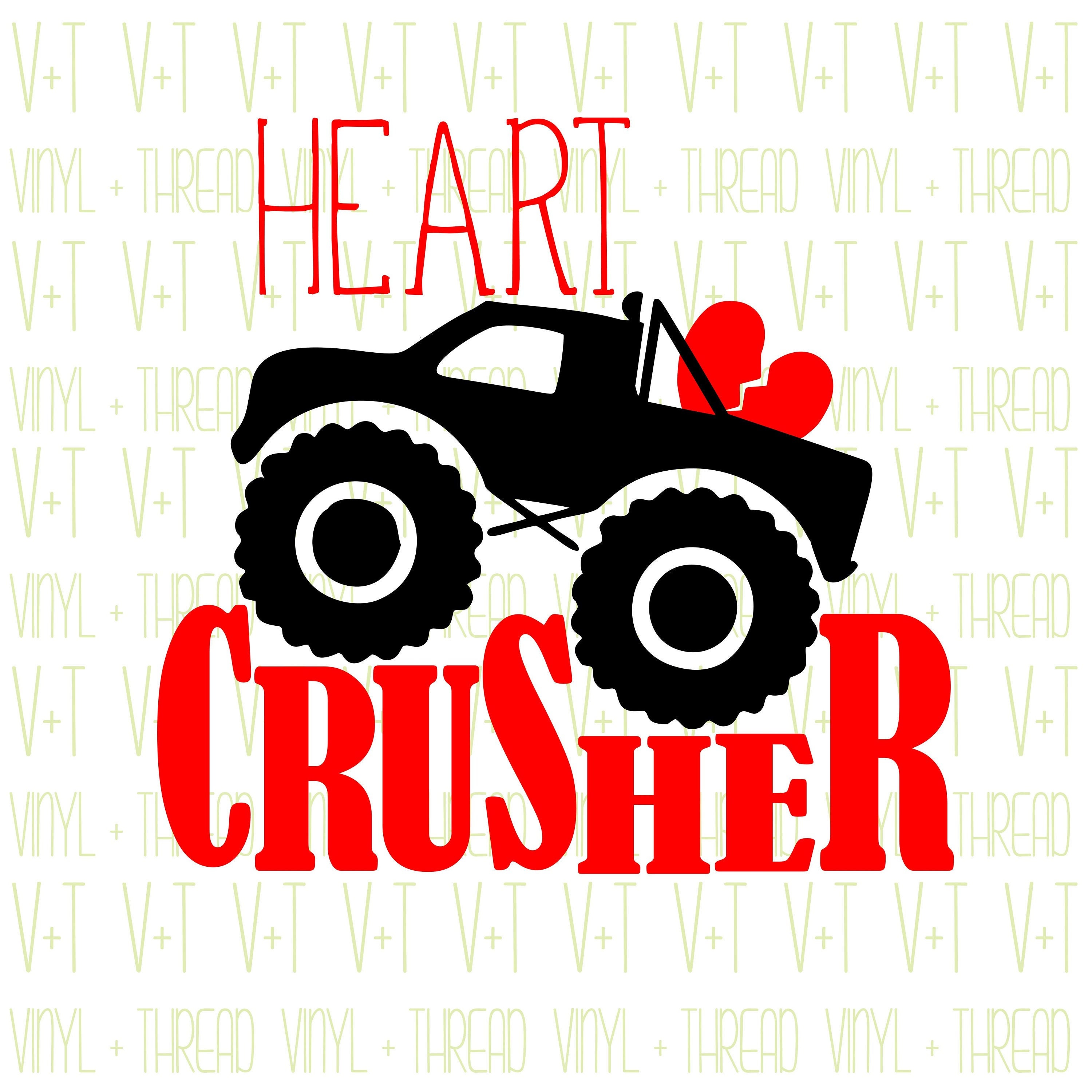 Heart Crusher SVG, Studio File - Etsy