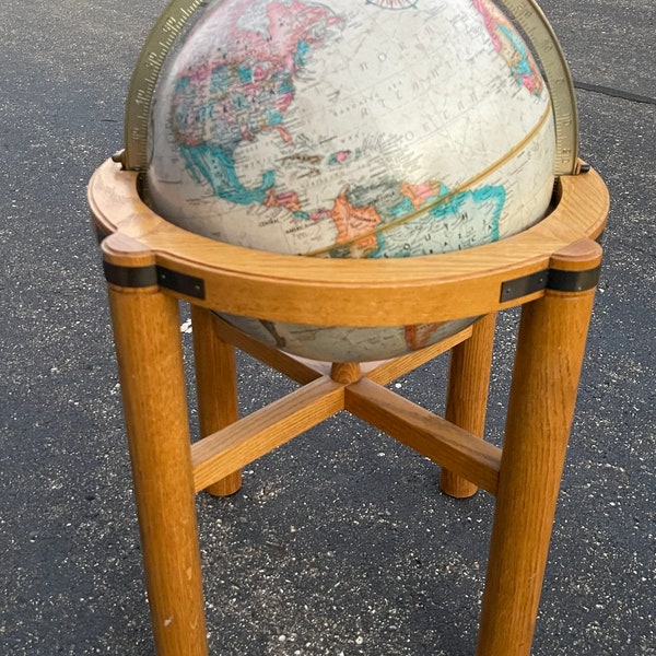 World Globe Floor Stand - Etsy