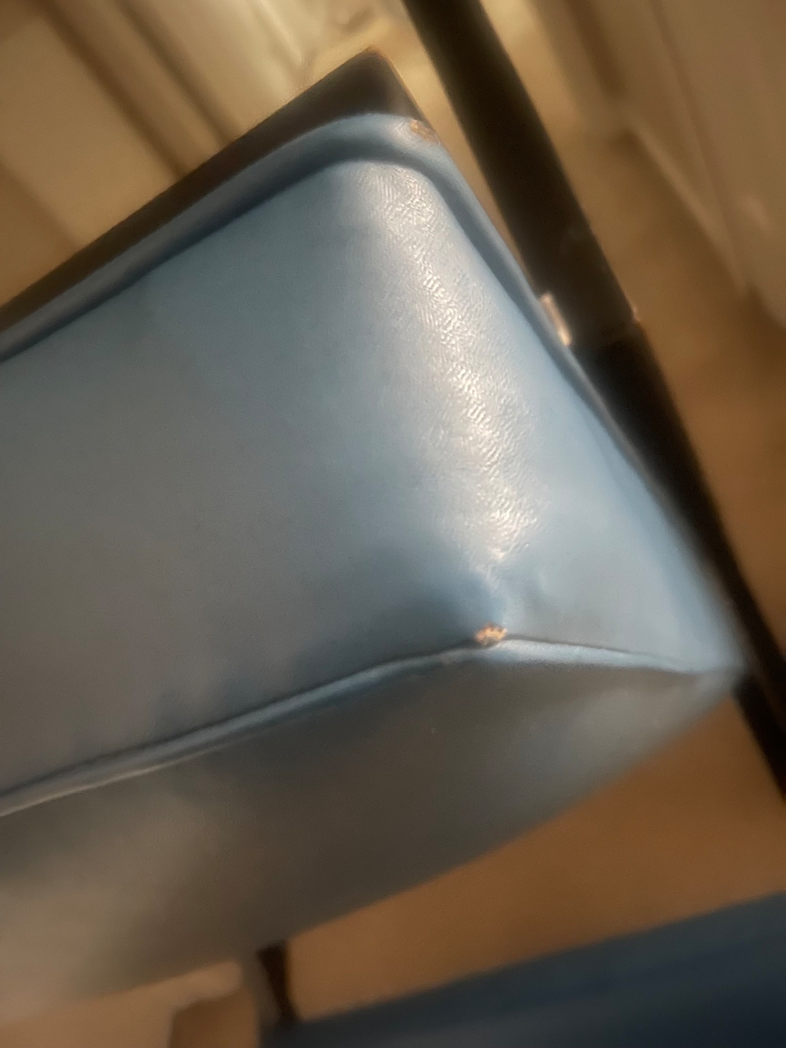 Vintage Mid-century Steelcase Blue Modern Chair - Etsy