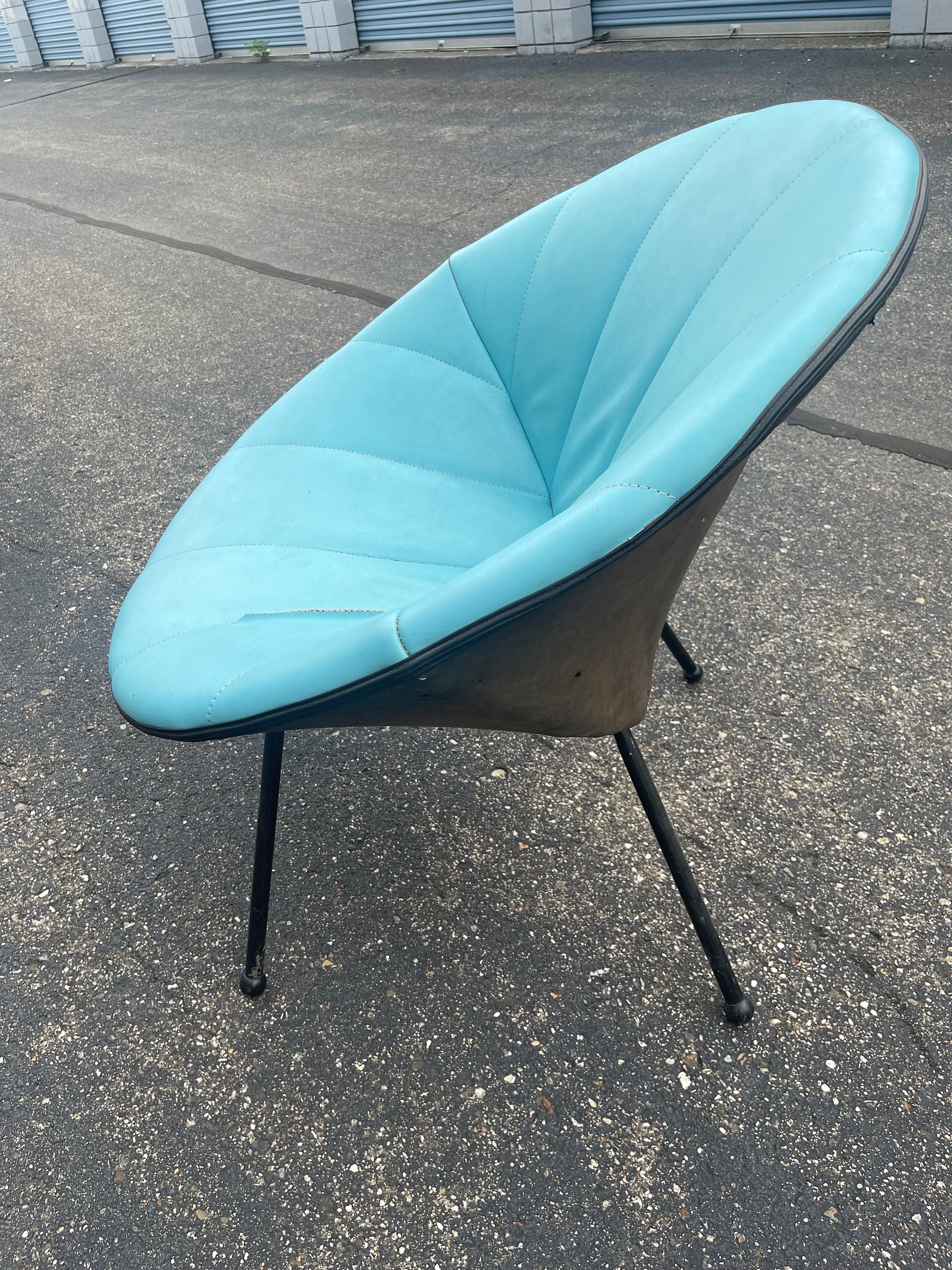 Rattan saucer chair store