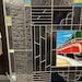 HUGE Art Deco Train Welded Stained Glass Fixture Window Panel Wall ...