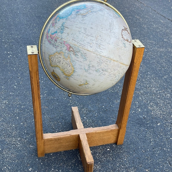 World Globe Floor Stand - Etsy
